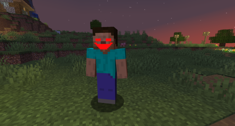 Evil Steve A Horror Mod | MCreator